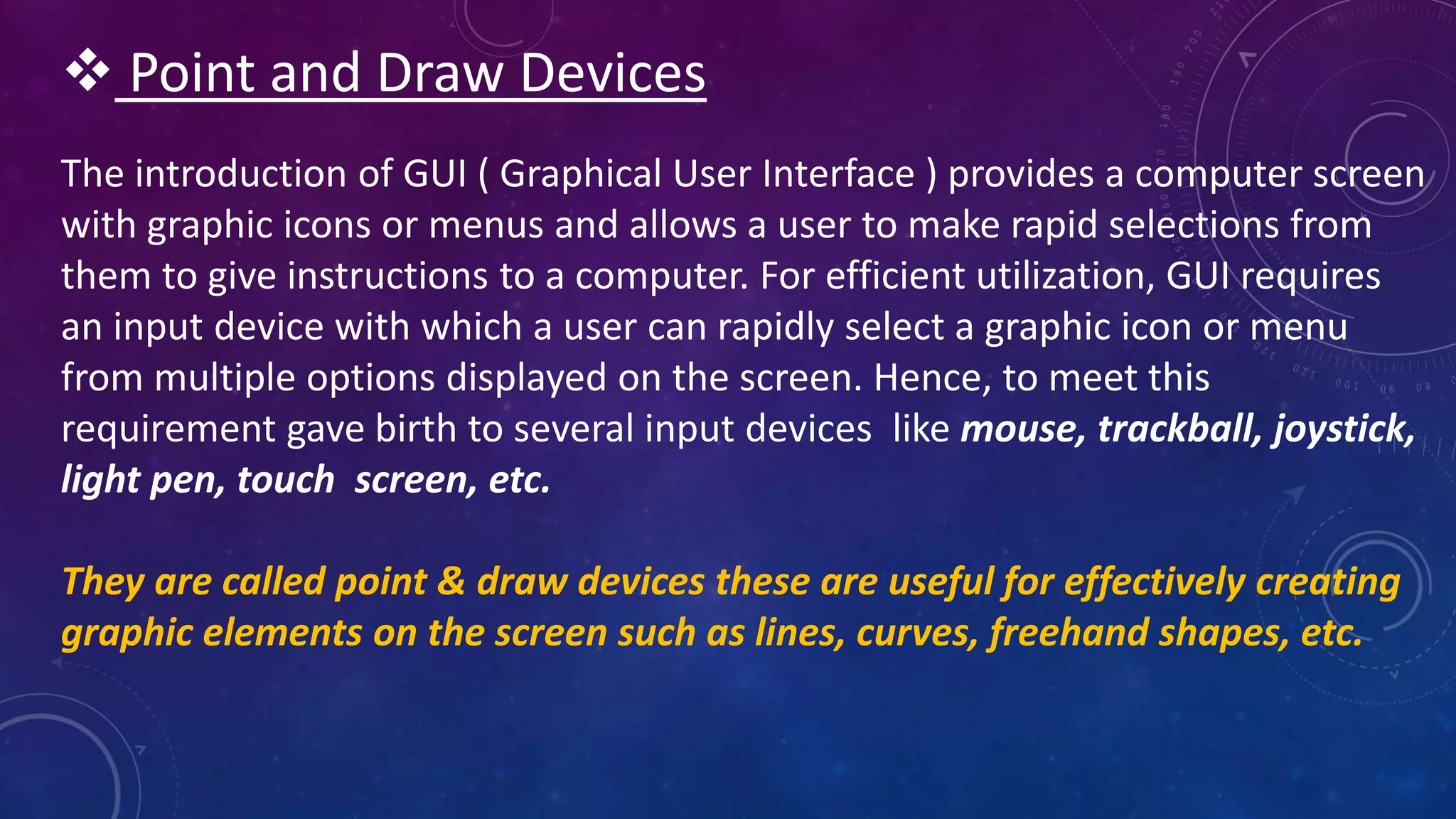Input Devices | PPTX