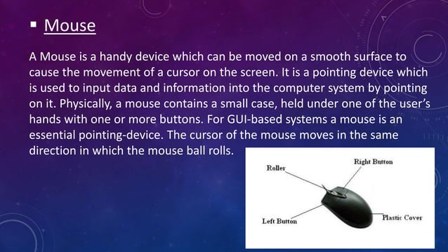 Input Devices | PPT