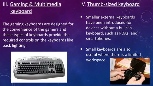 Input Devices | PPT