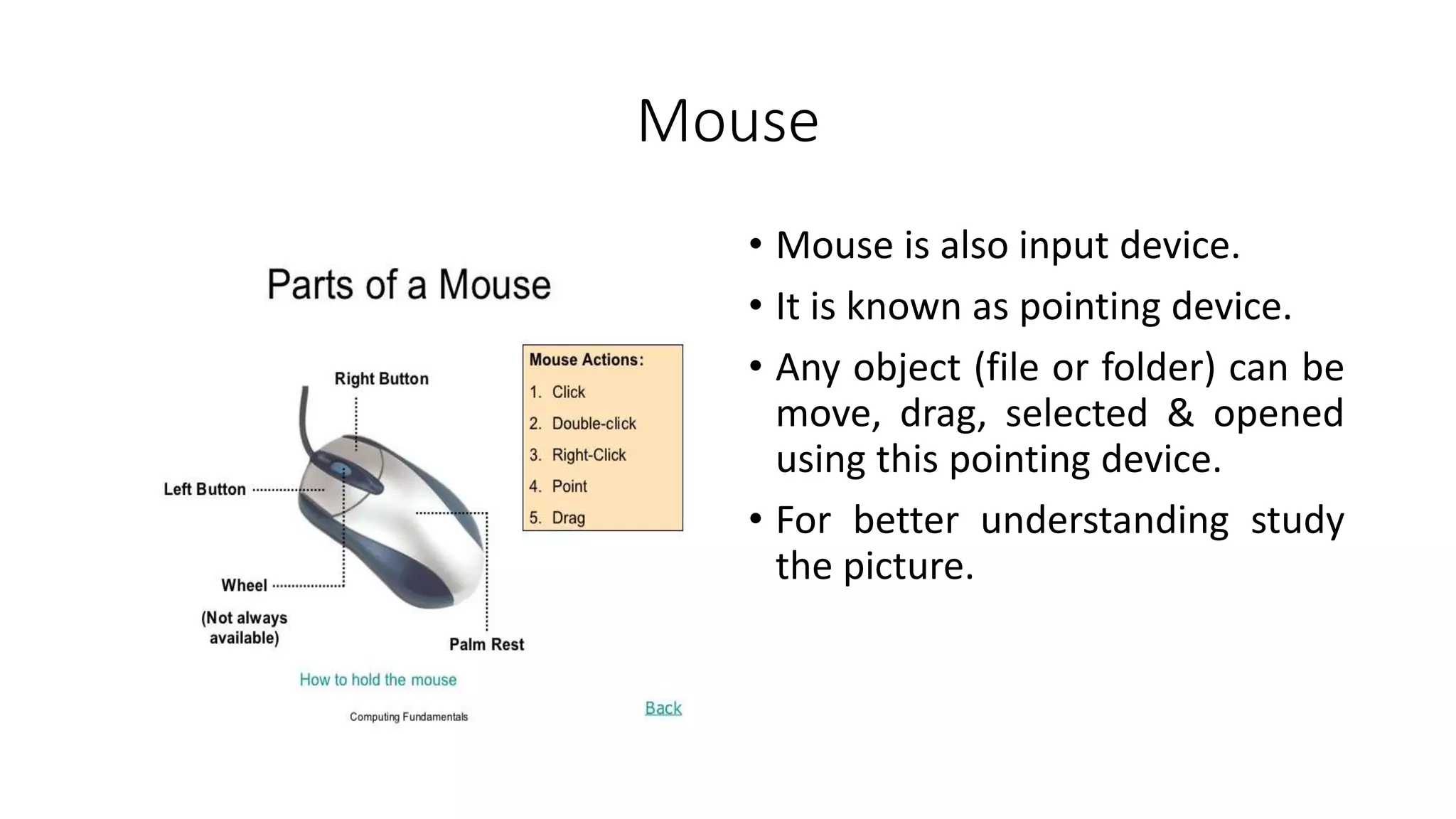 Input devices | PPTX