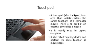 Input devices | PPTX