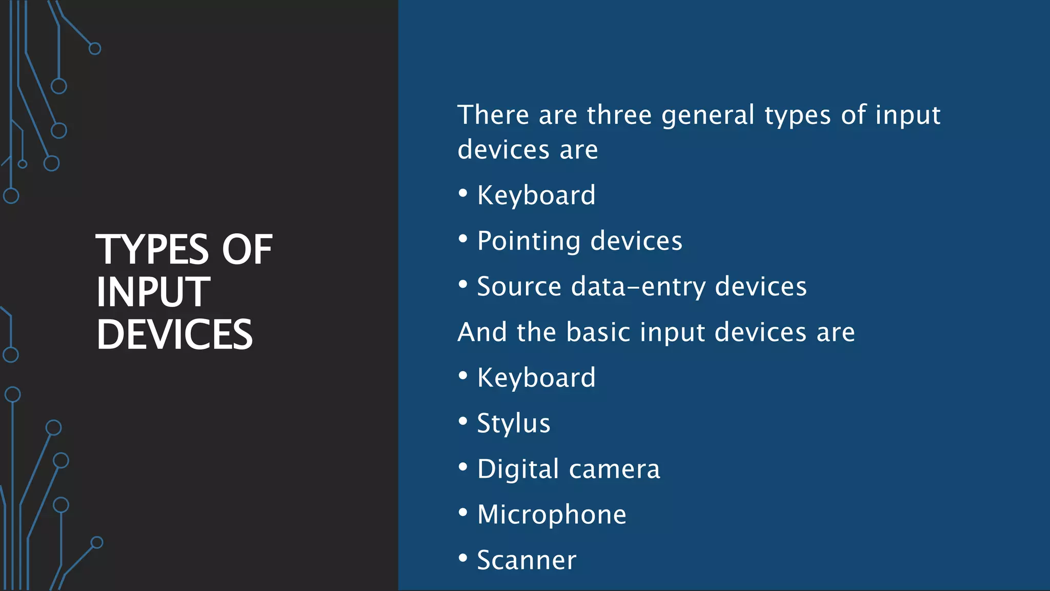 Input and output devices | PPTX