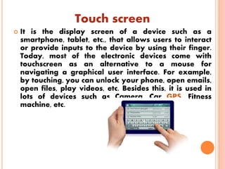 Input devices | PPTX