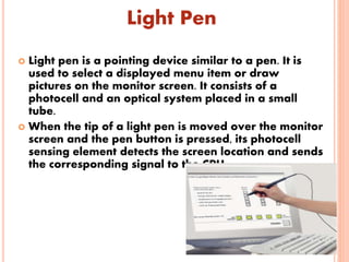 Input devices | PPT