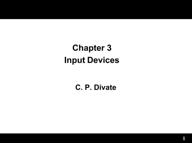 Computer system Input Devices Peripherals | PPTX