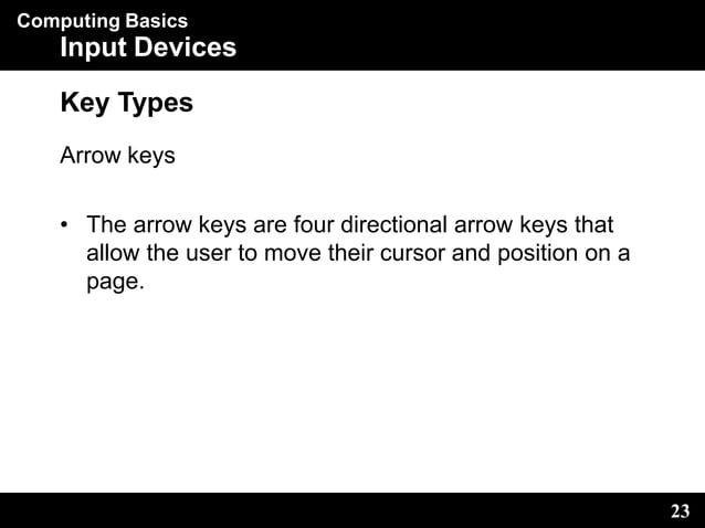 Computer system Input Devices Peripherals | PPTX