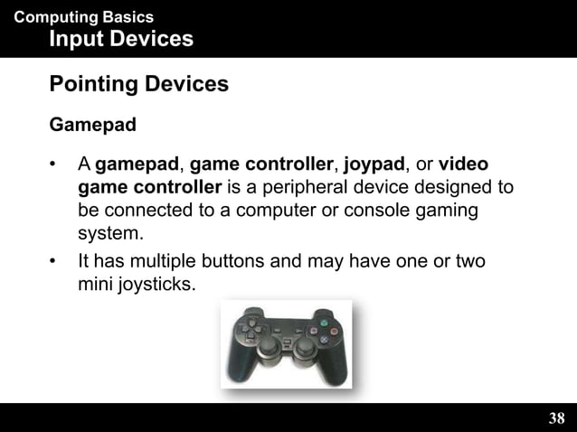 Computer system Input Devices Peripherals | PPTX