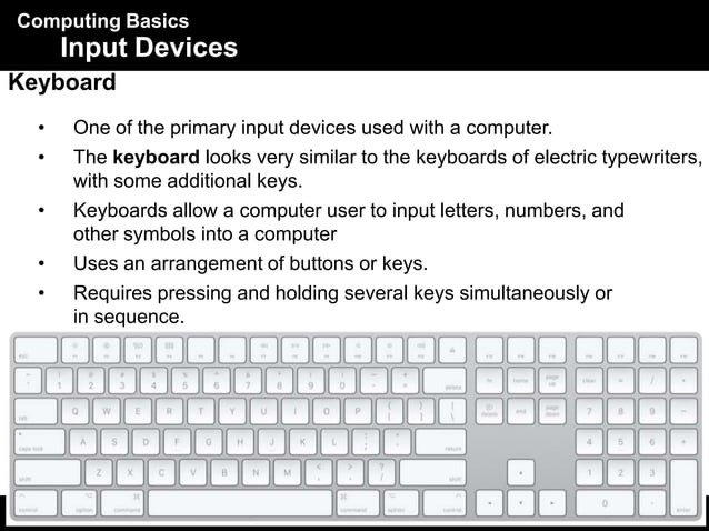 Computer system Input Devices Peripherals | PPTX