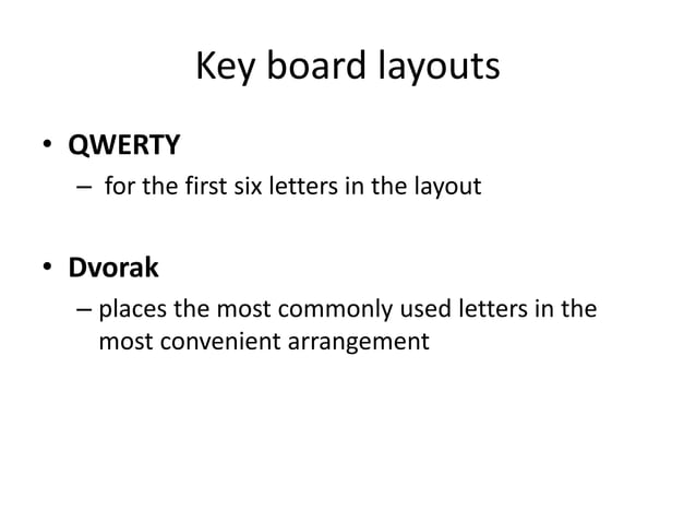 Input Devices in computers - basic knowledge | PPTX