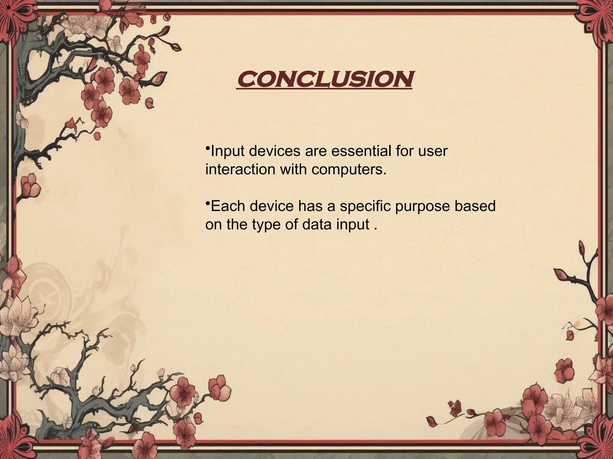 INPUT DEVICES (PRACTICUM) PPT PRESENTATION | PPT