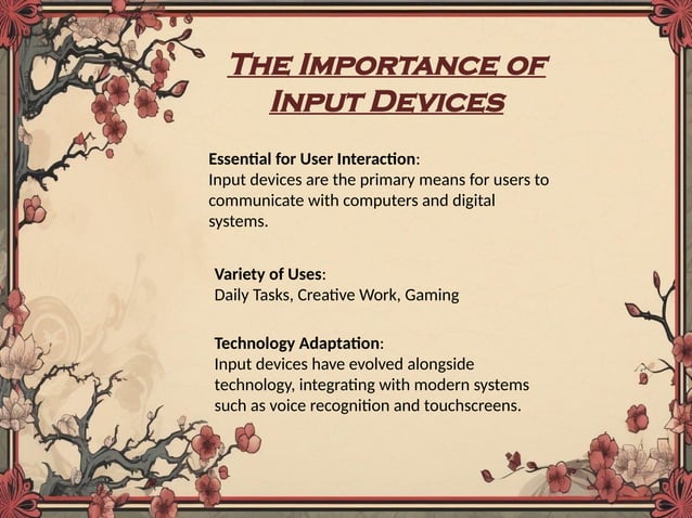 INPUT DEVICES (PRACTICUM) PPT PRESENTATION | PPTX | Computer ...