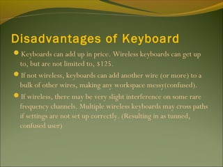 Input devices in computer graphics | PPT