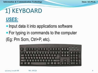 Input devices main | PPT