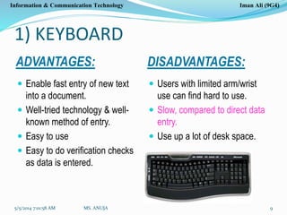 Input devices main | PPT