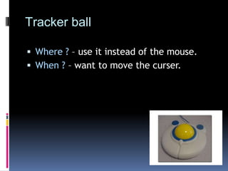 Input Devices Maprang. | PPTX