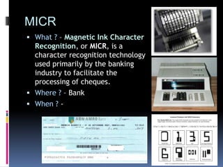 Input Devices Maprang. | PPTX