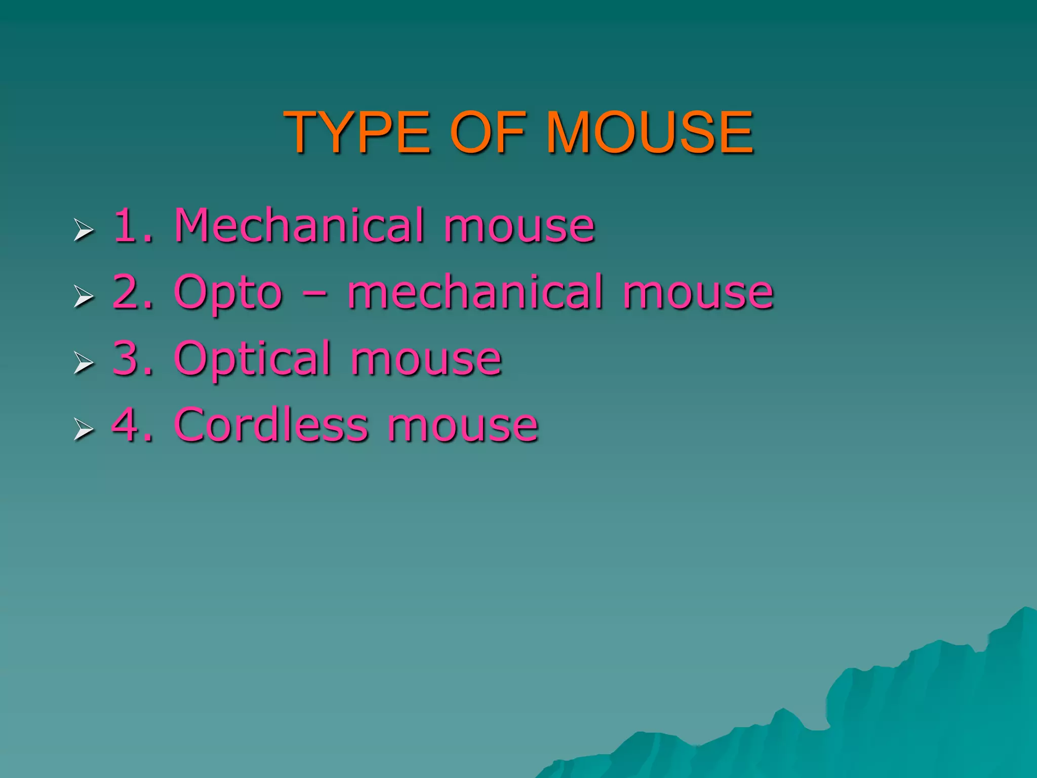 Input devices of computer | PPT