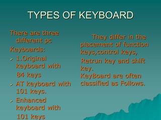 Input devices of computer | PPT