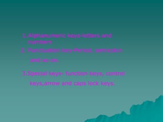 Input devices of computer | PPT