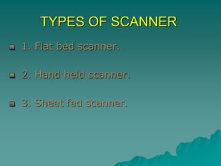 Input devices of computer | PPT