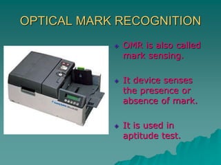 Input devices of computer | PPT