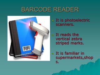 Input devices of computer | PPT