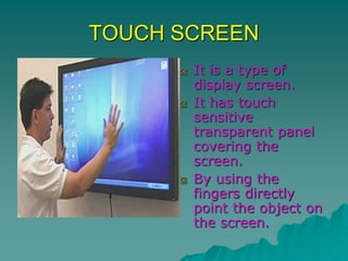 Input devices of computer | PPT