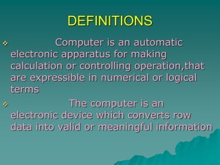 Input devices of computer | PPT