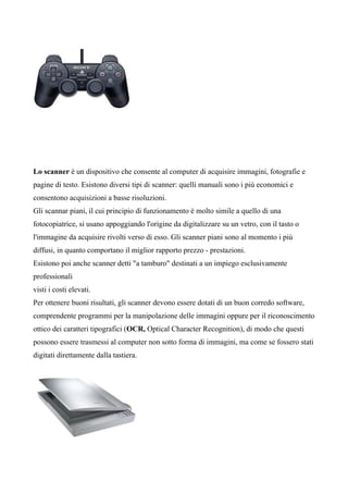 Input e output | DOC