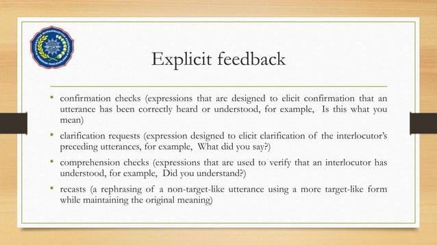 Input, interaction, and output in sla | PPTX | Education