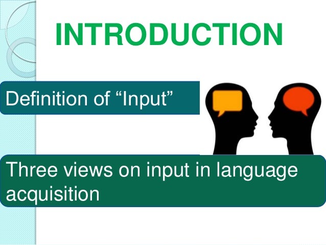 Input, interaction, and second language acquisition