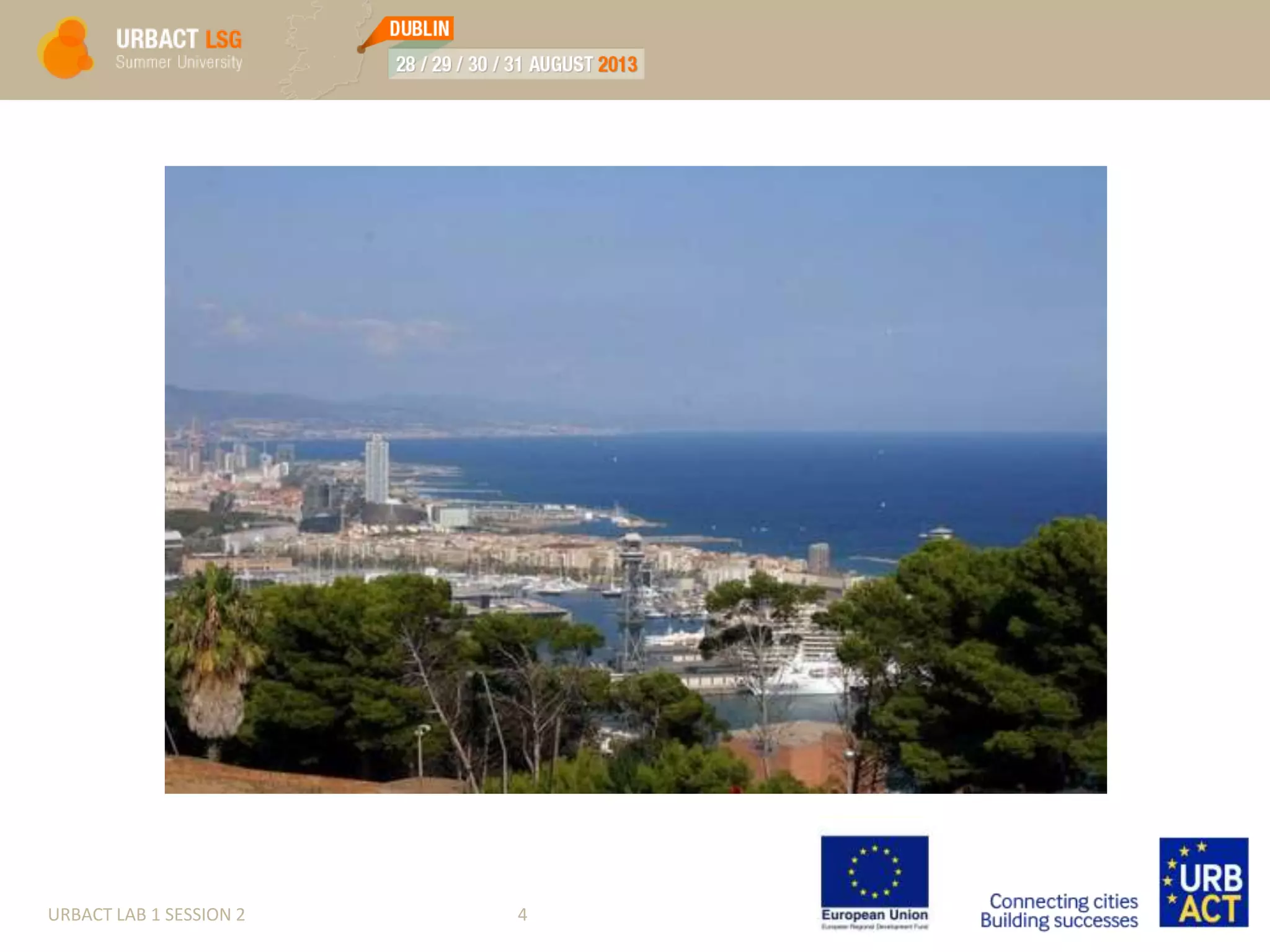 URBACT Summer University 2013 - Labs - Low Carbon Transition - Input | PPT