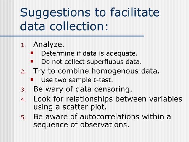Input modeling | PPT