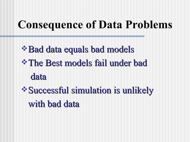 Input modeling | PPT