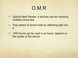 Input & output | PPT