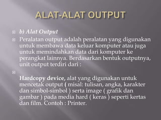 Input Output | PPT