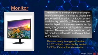 INPUT & OUTPUT DEVICES | PPTX