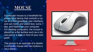 INPUT & OUTPUT DEVICES | PPT