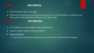 Input output accessing | PPTX | Computer Peripherals | Computing