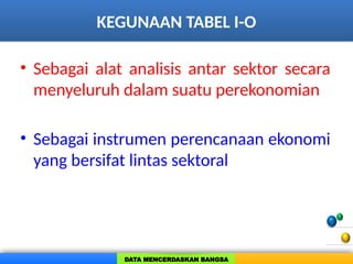ANALISIS DESKRIPTIF PADA MODEL INPUT OUTPUT.ppt