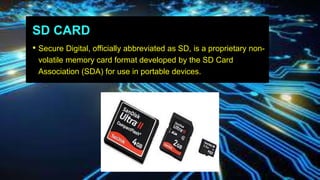 Input, output and storage devices | PPTX