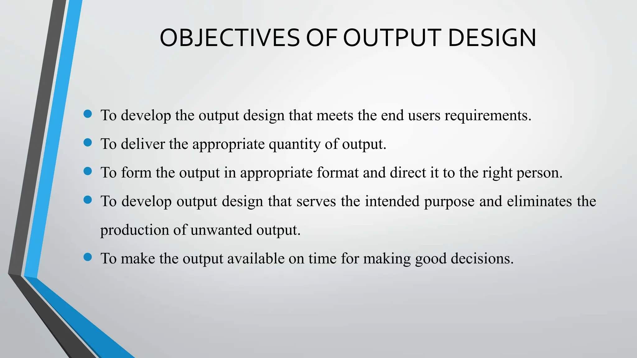 Input _ Output Design ppt.pptx for mba students | PPT Input _ Output Design ppt.pptx for mba students | PPT