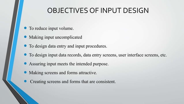 Input _ Output Design ppt.pptx for mba students | PPTX | Computing | Technology & Computing