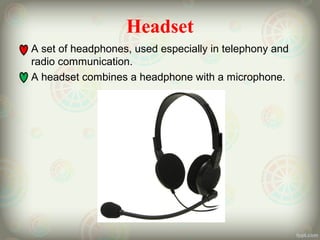 Input & output device | PPT