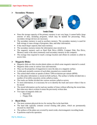 Input output device | PDF