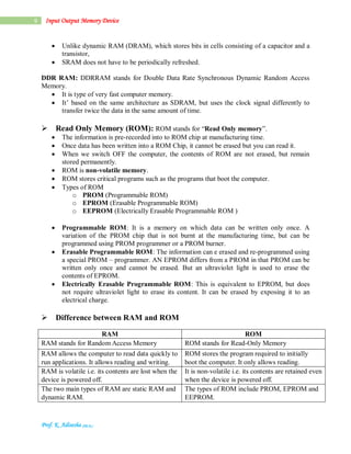 Input output device | PDF