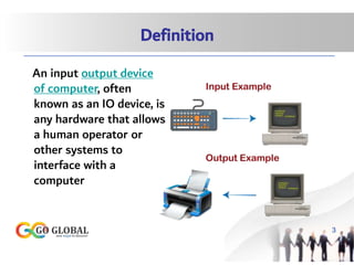Computer Hardware Input And Output Devices