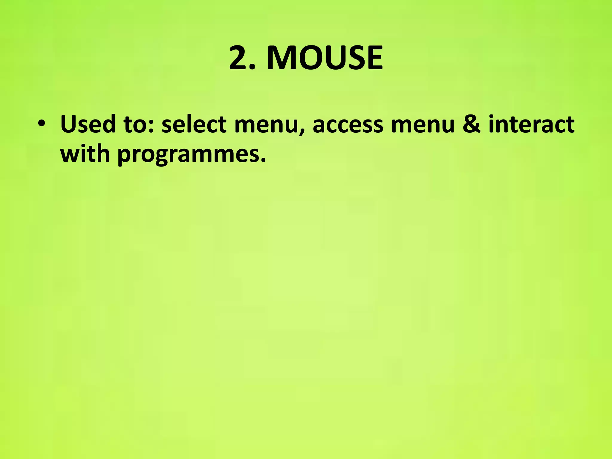 Input & output devices | PPT