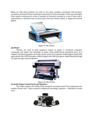 Input output devices | PDF