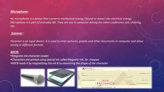 Input output devices | PPTX